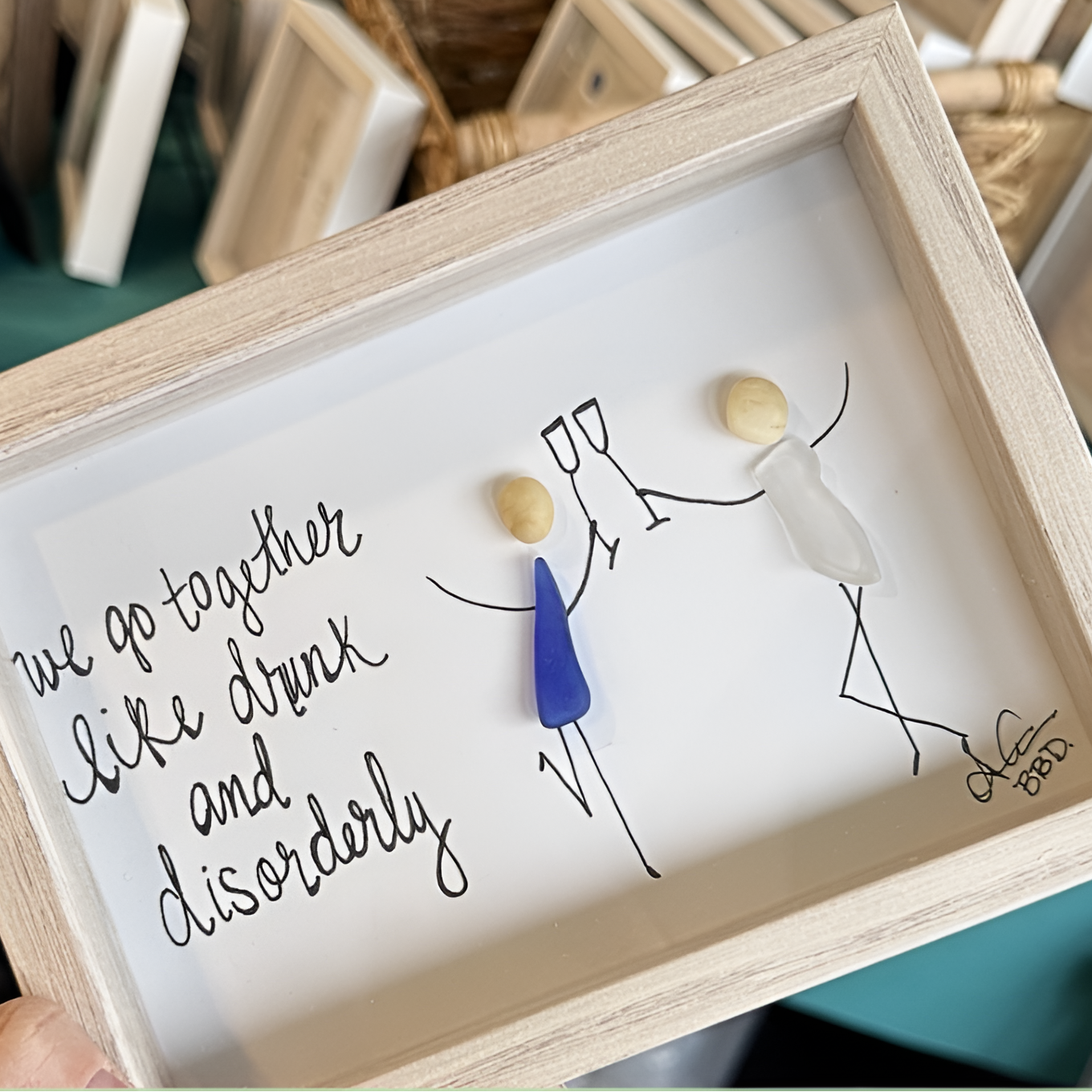 NEW Designs - Sea Glass Art - Back Bay Designs