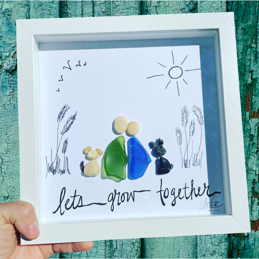 Shop Back Bay Designs Handmade sea glass art from New Jersey